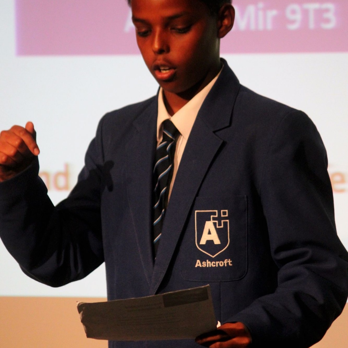 Ashcroft Technology Academy - Poetry Competition