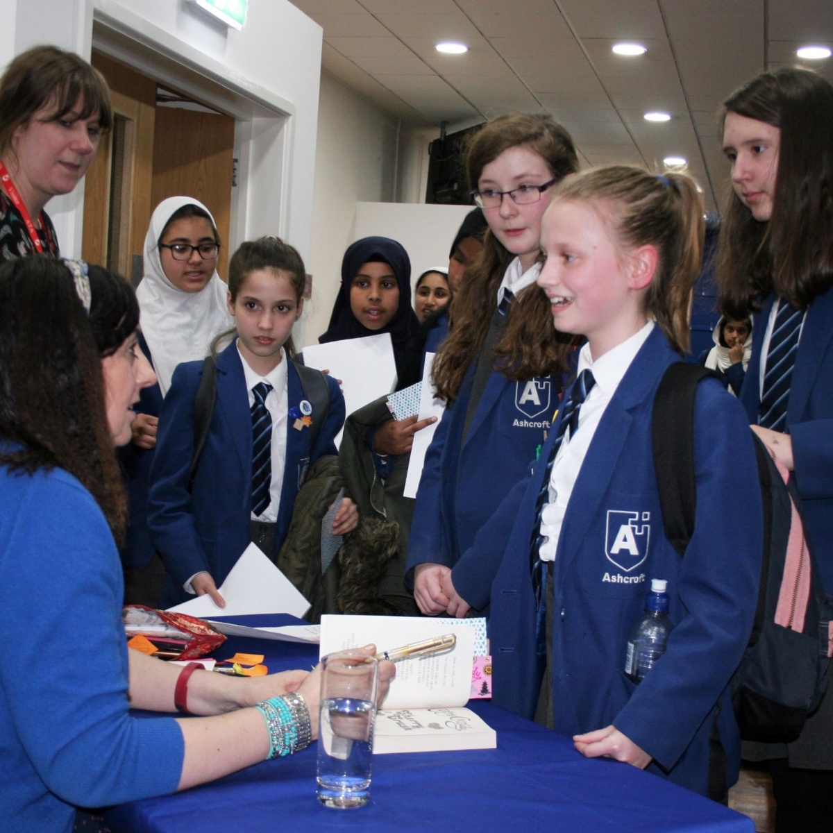 Ashcroft Technology Academy - Author Cathy Cassidy visit